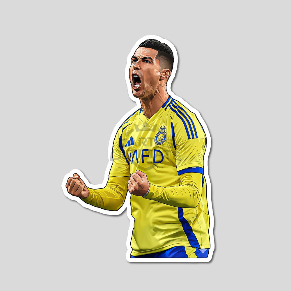Sticker Cristiano Ronaldo Al Nassr – Cartas Ultimate