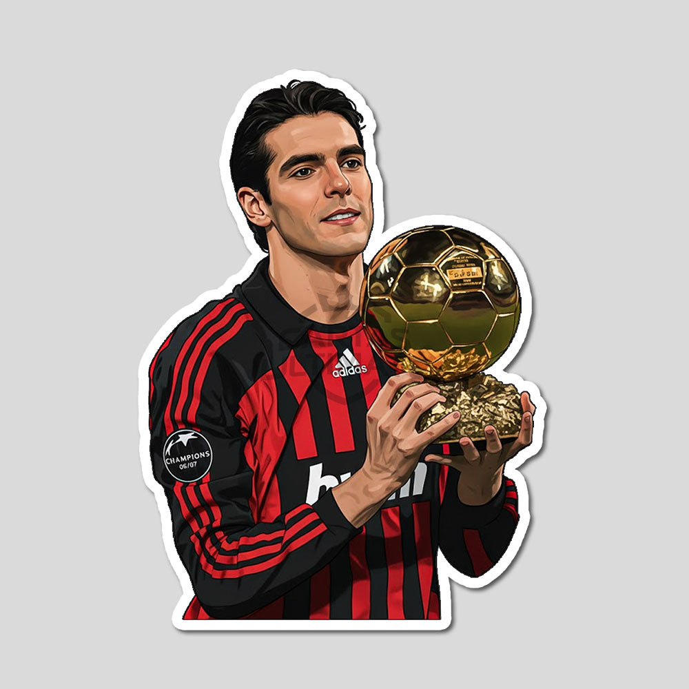 Sticker Kaká Balón de Oro – Cartas Ultimate