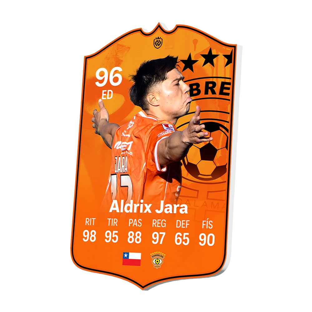Carta de Aldrix Jara Cobreloa – Cartas Ultimate