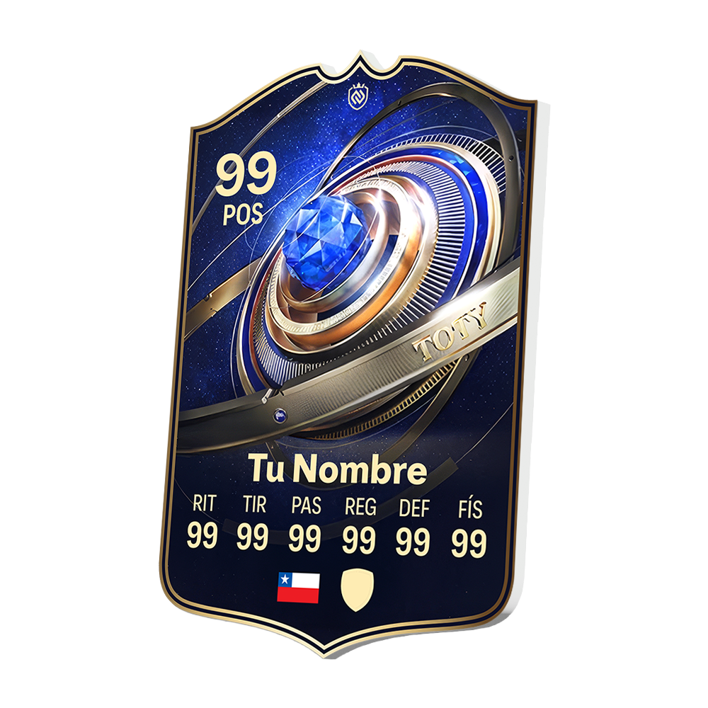 FC26 - TOTY (Acrílico con base de madera) – Cartas Ultimate