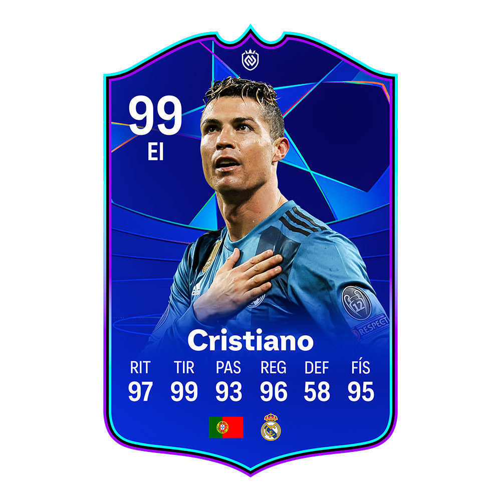 Carta de FC25 - Cristiano Ronaldo - Real Madrid UCL – Cartas Ultimate